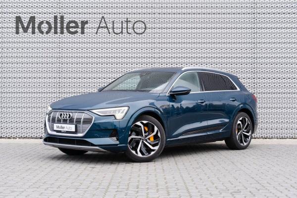 Zils Audi E-Tron 2022 Mārupe, ar dzinēja tilpumu 0.00 L un nobraukumu 71 tūkst. km par 40400 €, foto  vietnē AUTOMOTO.COM.LV