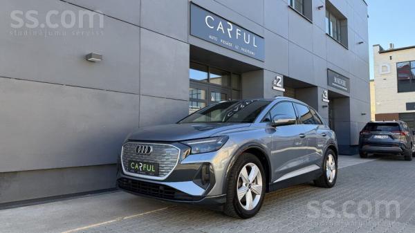 Синий Ауди E-Tron 2023 в Рига, объемом двигателя 0.00 л и пробегом 104 тыс. км за 29900 €, фото 1 на AUTOMOTO.COM.LV