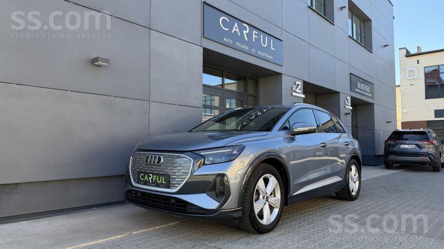 Zils Audi E-Tron 2023 Rīga, ar dzinēja tilpumu 0.00 L un nobraukumu 104 tūkst. km par 29900 €, foto 1 vietnē AUTOMOTO.COM.LV