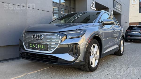 Синий Ауди E-Tron 2023 в Рига, объемом двигателя 0.00 л и пробегом 104 тыс. км за 29900 €, фото 2 на AUTOMOTO.COM.LV