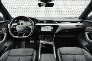 Zils Audi E-Tron 2023 Rīga, ar dzinēja tilpumu 0.00 L un nobraukumu 65 tūkst. km par 48250 €, foto 7 vietnē AUTOMOTO.COM.LV