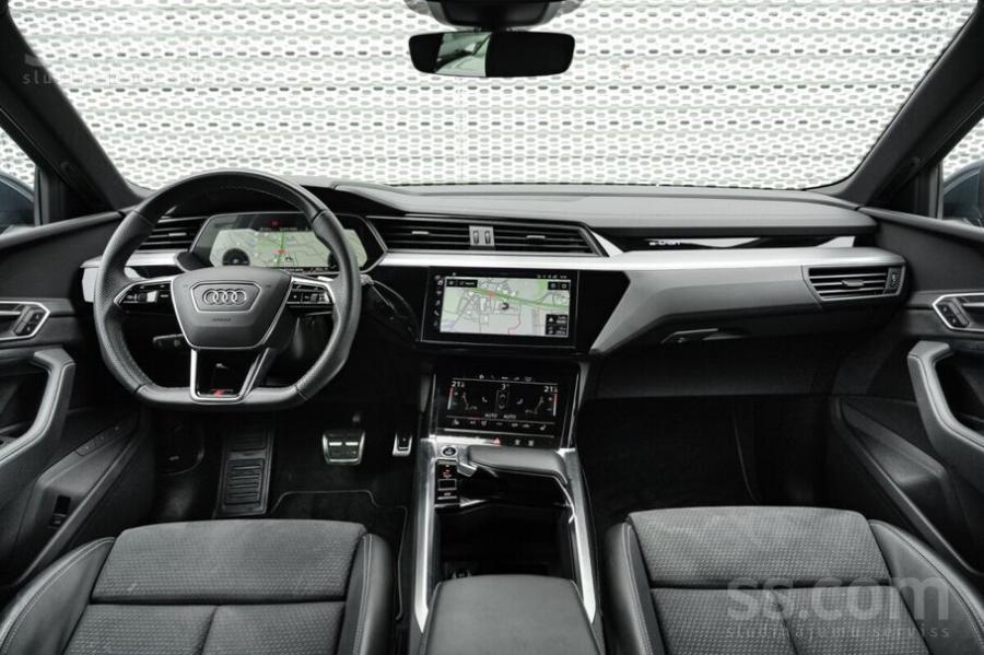 Zils Audi E-Tron 2023 Rīga, ar dzinēja tilpumu 0.00 L un nobraukumu 65 tūkst. km par 48250 €, foto 7 vietnē AUTOMOTO.COM.LV