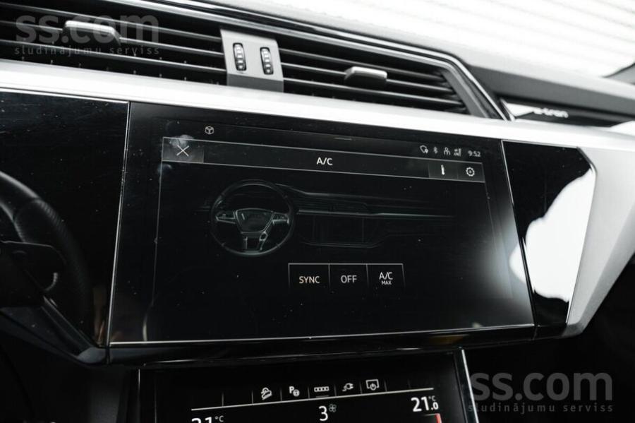 Zils Audi E-Tron 2023 Rīga, ar dzinēja tilpumu 0.00 L un nobraukumu 65 tūkst. km par 48250 €, foto 19 vietnē AUTOMOTO.COM.LV