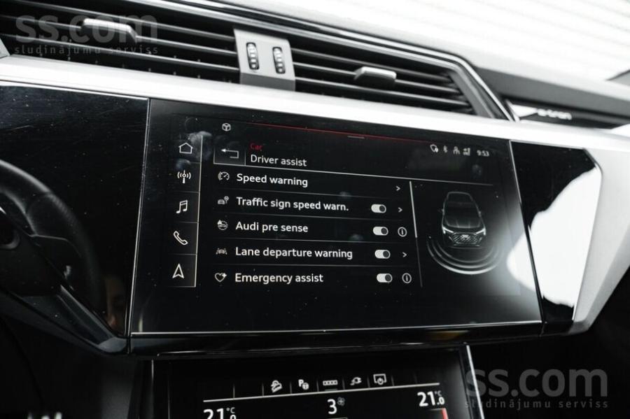 Zils Audi E-Tron 2023 Rīga, ar dzinēja tilpumu 0.00 L un nobraukumu 65 tūkst. km par 48250 €, foto 22 vietnē AUTOMOTO.COM.LV