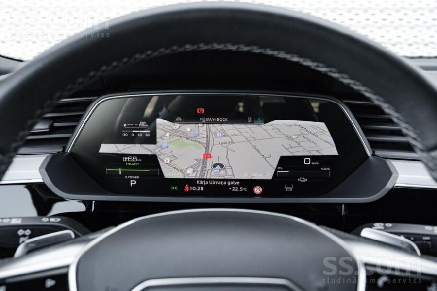 Zils Audi E-Tron 2023 Rīga, ar dzinēja tilpumu 0.00 L un nobraukumu 58 tūkst. km par 40100 €, foto 19 vietnē AUTOMOTO.COM.LV
