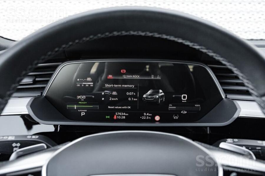 Zils Audi E-Tron 2023 Rīga, ar dzinēja tilpumu 0.00 L un nobraukumu 58 tūkst. km par 40100 €, foto 20 vietnē AUTOMOTO.COM.LV
