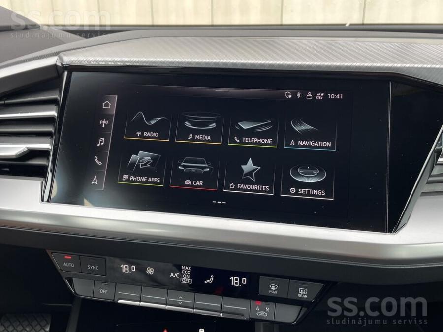Zils Audi E-Tron 2023 Rīga, ar dzinēja tilpumu 0.00 L un nobraukumu 123 tūkst. km par 27990 €, foto 29 vietnē AUTOMOTO.COM.LV