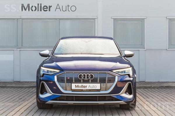 Blue Audi E-Tron 2023 in Ventspils, with an engine capacity of 0.00 L and mileage of 77 thousand km for 42500 €, photo 8 on AUTOMOTO.COM.LV
