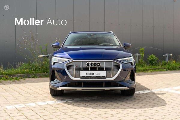 Blue Audi E-Tron 2023 in Vilnius, with an engine capacity of 0.00 L and mileage of 29 thousand km for 39500 €, photo 2 on AUTOMOTO.COM.LV