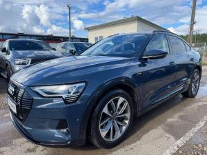 Zils Audi E-Tron 2023 Viļņa, ar dzinēja tilpumu 0.00 L un nobraukumu 80 tūkst. km par 33500 €, foto  vietnē AUTOMOTO.COM.LV