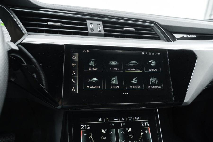 Zils Audi E-Tron 2023 Rīga, ar dzinēja tilpumu 0.00 L un nobraukumu 63 tūkst. km par 34900 €, foto 32 vietnē AUTOMOTO.COM.LV