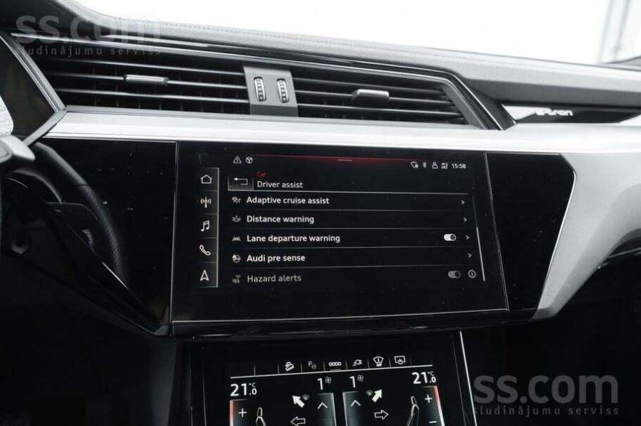 Zils Audi E-Tron 2023 Rīga, ar dzinēja tilpumu 0.00 L un nobraukumu 63 tūkst. km par 34900 €, foto 31 vietnē AUTOMOTO.COM.LV
