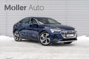 Blue Audi E-Tron 2024 in Riga, with an engine capacity of 0.00 L and mileage of 39 thousand km for 59900 €, photo 2 on AUTOMOTO.COM.LV