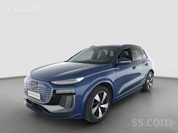 Blue Audi E-Tron 2024 in Riga, with an engine capacity of 0.00 L and mileage of 7 thousand km for 54400 €, photo 1 on AUTOMOTO.COM.LV