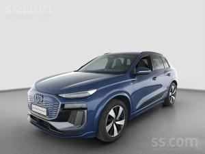 Blue Audi E-Tron 2024 in Riga, with an engine capacity of 0.00 L and mileage of 7 thousand km for 54400 €, photo  on AUTOMOTO.COM.LV