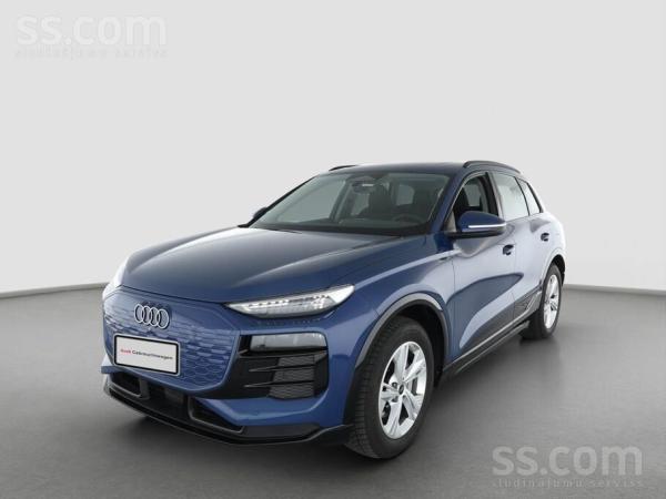 Blue Audi E-Tron 2025 in Riga, with an engine capacity of 0.00 L and mileage of 16 thousand km for 48900 €, photo 1 on AUTOMOTO.COM.LV