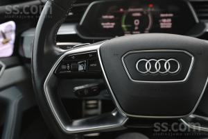 Blue Audi E-Tron 2020 in Riga, with an engine capacity of 0.00 L and mileage of 68 thousand km for 36990 €, photo 13 on AUTOMOTO.COM.LV
