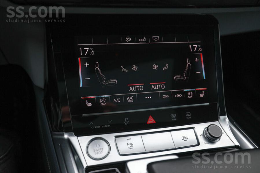 Blue Audi E-Tron 2020 in Riga, with an engine capacity of 0.00 L and mileage of 68 thousand km for 36990 €, photo 16 on AUTOMOTO.COM.LV