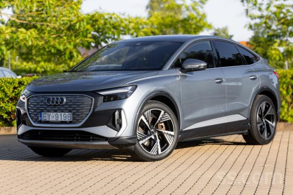 Zils Audi E-Tron 2023 Rīga, ar dzinēja tilpumu 0.00 L un nobraukumu 0 tūkst. km par 25900 €, foto 1 vietnē AUTOMOTO.COM.LV