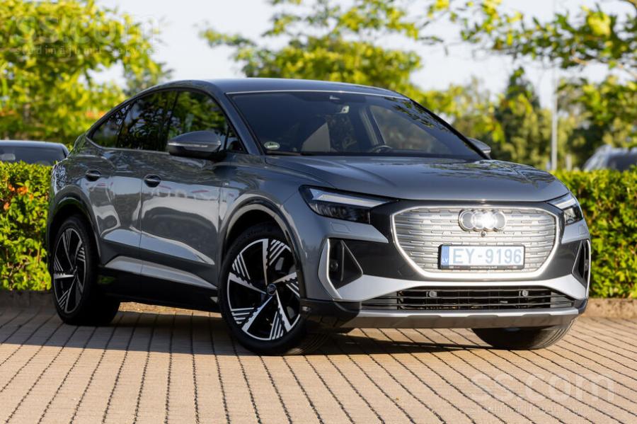 Zils Audi E-Tron 2023 Rīga, ar dzinēja tilpumu 0.00 L un nobraukumu 0 tūkst. km par 25900 €, foto 4 vietnē AUTOMOTO.COM.LV
