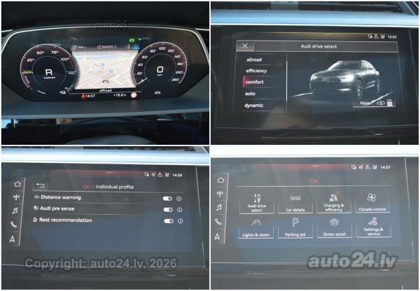 Blue Audi E-Tron 2019 in Tartu, with an engine capacity of 0.00 L and mileage of 160 thousand km for 29000 €, photo 11 on AUTOMOTO.COM.LV