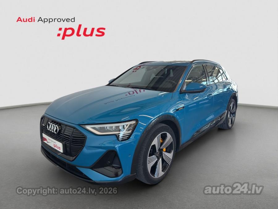 Синий Ауди E-Tron 2020 в Таллин, объемом двигателя 0.00 л и пробегом 62 тыс. км за 35900 €, фото 1 на AUTOMOTO.COM.LV