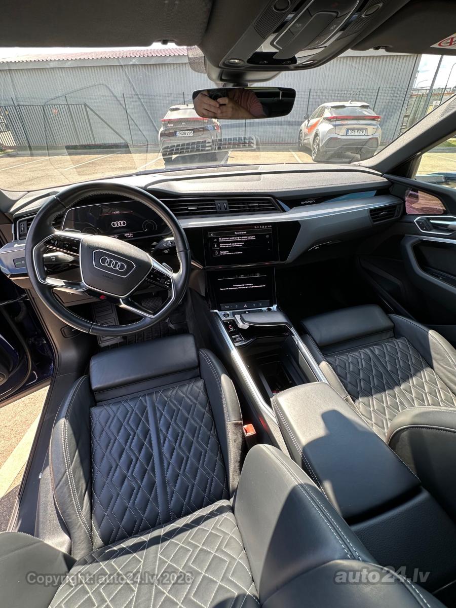 Audi E-Tron 2021 in Riga, with an engine capacity of 0.00 L and mileage of 104 thousand km for 34900 €, photo 13 on AUTOMOTO.COM.LV