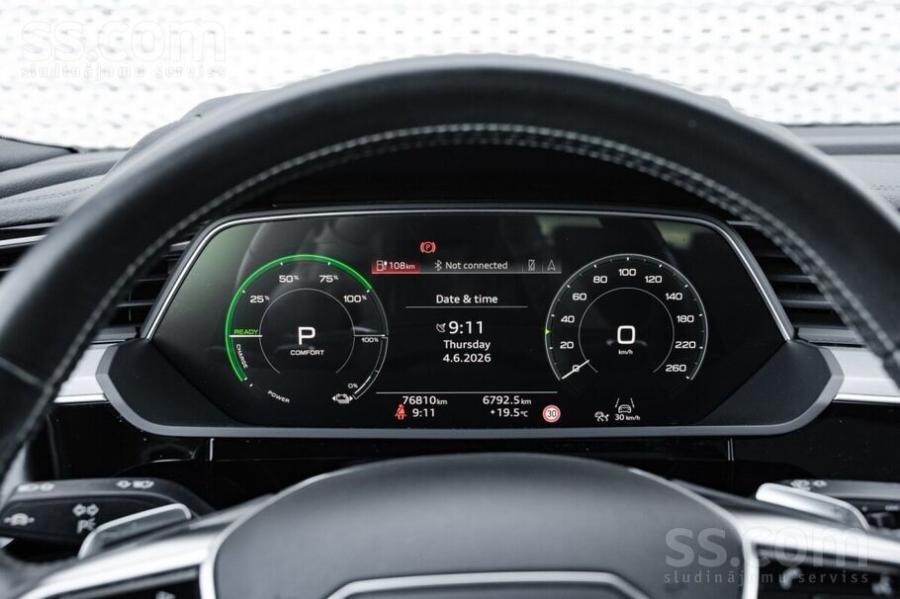 Audi E-Tron 2022 Rīga, ar dzinēja tilpumu 0.00 L un nobraukumu 77 tūkst. km par 34900 €, foto 17 vietnē AUTOMOTO.COM.LV