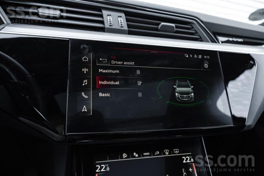 Audi E-Tron 2022 Rīga, ar dzinēja tilpumu 0.00 L un nobraukumu 77 tūkst. km par 34900 €, foto 27 vietnē AUTOMOTO.COM.LV