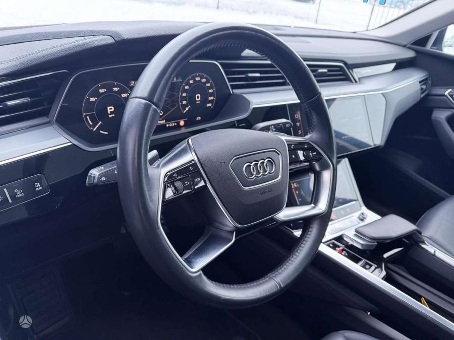 Green Audi E-Tron 2019 in Kaunas, with an engine capacity of 0.00 L and mileage of 157 thousand km for 19200 €, photo 14 on AUTOMOTO.COM.LV