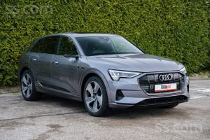 Grey Audi E-Tron 2019 in Riga, with an engine capacity of 0.00 L and mileage of 105 thousand km for 28900 €, photo 3 on AUTOMOTO.COM.LV