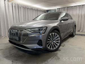 Grey Audi E-Tron 2019 in Riga, with an engine capacity of 0.00 L and mileage of 65 thousand km for 34990 €, photo  on AUTOMOTO.COM.LV