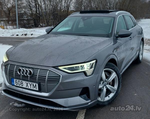 Grey Audi E-Tron 2019 in Tallinn, with an engine capacity of 0.00 L and mileage of 107 thousand km for 23990 €, photo 1 on AUTOMOTO.COM.LV