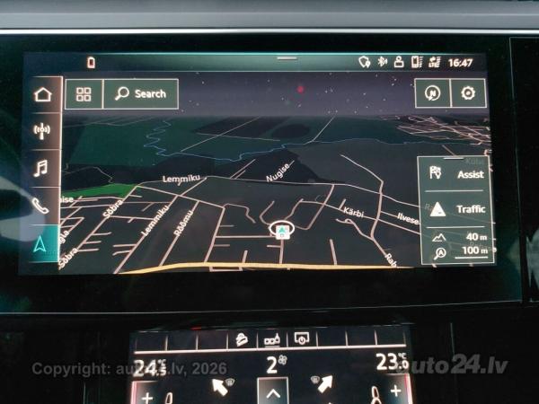 Grey Audi E-Tron 2019 in Tallinn, with an engine capacity of 0.00 L and mileage of 107 thousand km for 23990 €, photo 11 on AUTOMOTO.COM.LV