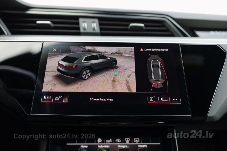 Grey Audi E-Tron 2019 in Tallinn, with an engine capacity of 0.00 L and mileage of 86 thousand km for 31900 €, photo 19 on AUTOMOTO.COM.LV
