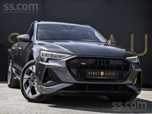 Pelēks Audi E-Tron 2019 Tukums, ar dzinēja tilpumu 0.00 L un nobraukumu 145 tūkst. km par 23990 €, foto  vietnē AUTOMOTO.COM.LV