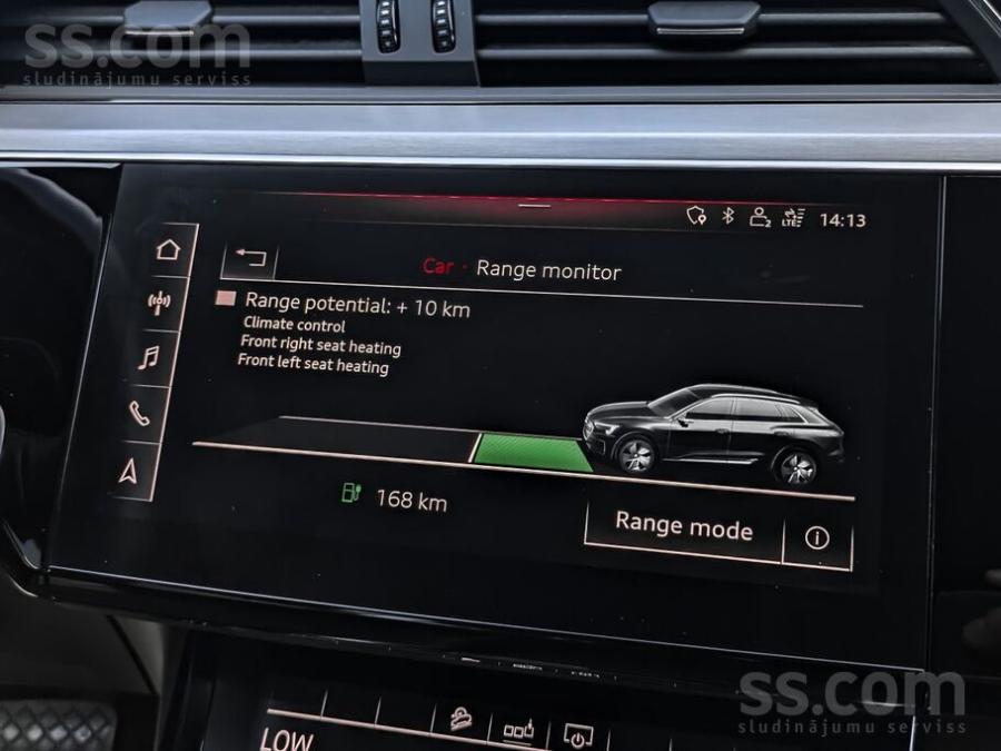 Pelēks Audi E-Tron 2019 Tukums, ar dzinēja tilpumu 0.00 L un nobraukumu 145 tūkst. km par 23990 €, foto 25 vietnē AUTOMOTO.COM.LV