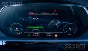 Grey Audi E-Tron 2019 in Riga, with an engine capacity of 0.00 L and mileage of 160 thousand km for 19590 €, photo 20 on AUTOMOTO.COM.LV