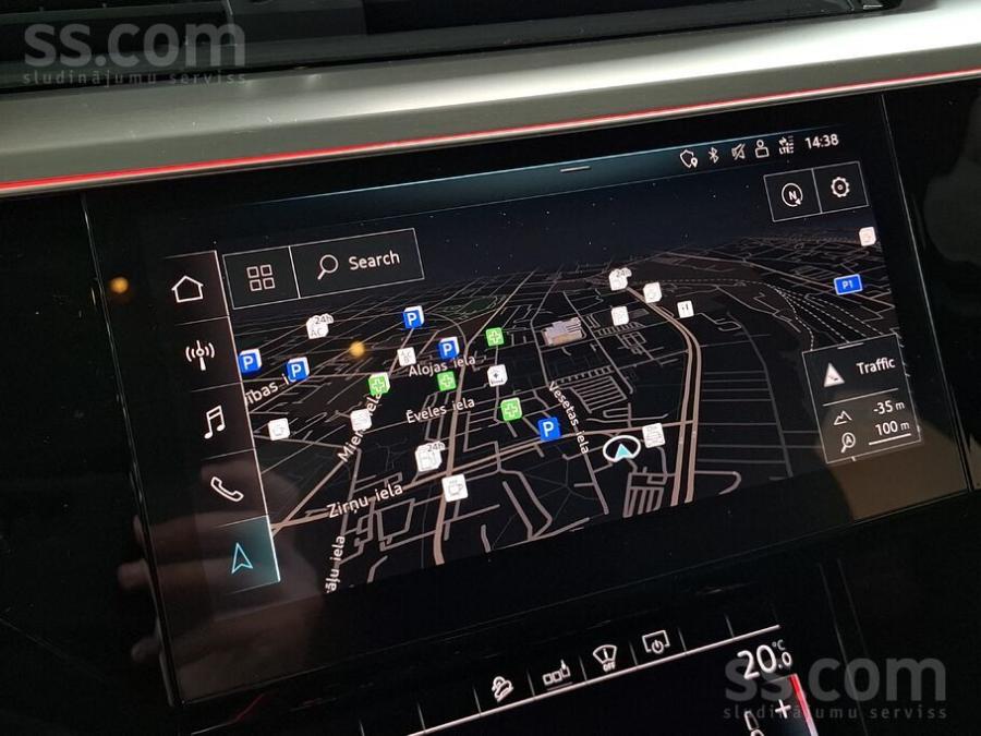 Pelēks Audi E-Tron 2019 Rīga, ar dzinēja tilpumu 0.00 L un nobraukumu 90 tūkst. km par 25900 €, foto 16 vietnē AUTOMOTO.COM.LV