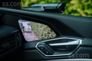 Grey Audi E-Tron 2019 in Riga, with an engine capacity of 0.00 L and mileage of 107 thousand km for 26990 €, photo 16 on AUTOMOTO.COM.LV