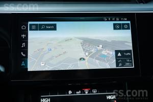 Grey Audi E-Tron 2019 in Riga, with an engine capacity of 0.00 L and mileage of 107 thousand km for 26990 €, photo 28 on AUTOMOTO.COM.LV