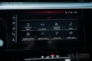 Grey Audi E-Tron 2019 in Riga, with an engine capacity of 0.00 L and mileage of 107 thousand km for 26990 €, photo 31 on AUTOMOTO.COM.LV