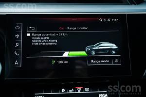 Grey Audi E-Tron 2019 in Riga, with an engine capacity of 0.00 L and mileage of 107 thousand km for 26990 €, photo 32 on AUTOMOTO.COM.LV