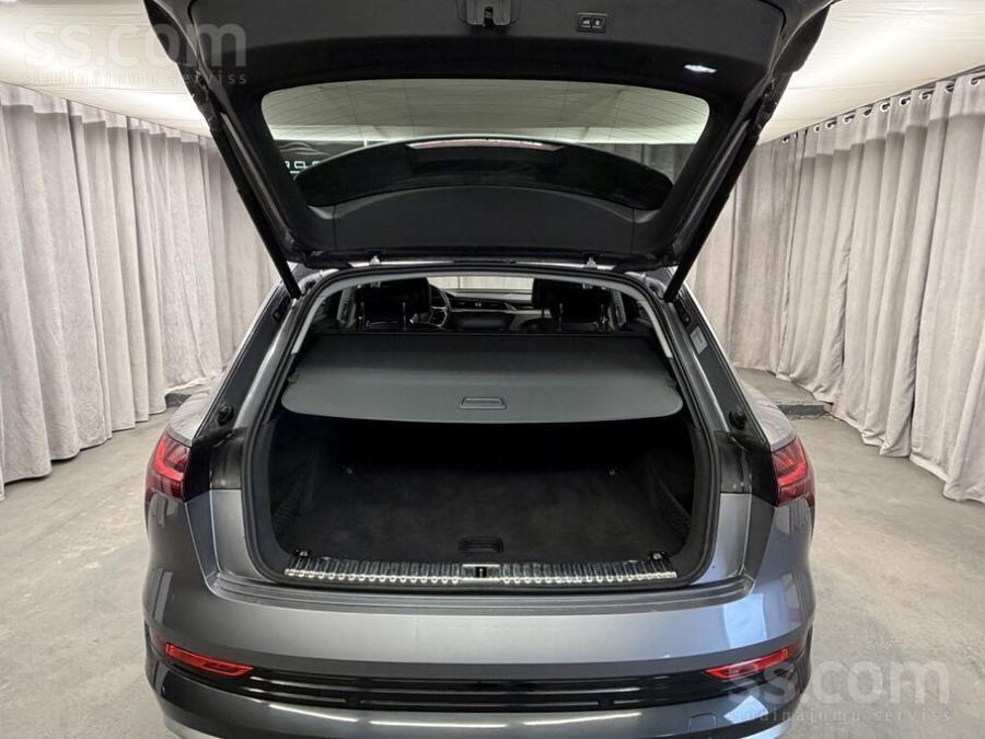 Grey Audi E-Tron 2019 in Riga, with an engine capacity of 0.00 L and mileage of 65 thousand km for 31990 €, photo 20 on AUTOMOTO.COM.LV
