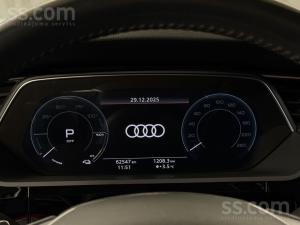 Grey Audi E-Tron 2019 in Riga, with an engine capacity of 0.00 L and mileage of 65 thousand km for 31990 €, photo 25 on AUTOMOTO.COM.LV