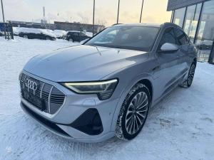 Grey Audi E-Tron 2020 in Kaunas, with an engine capacity of 0.00 L and mileage of 163 thousand km for 28900 €, photo  on AUTOMOTO.COM.LV