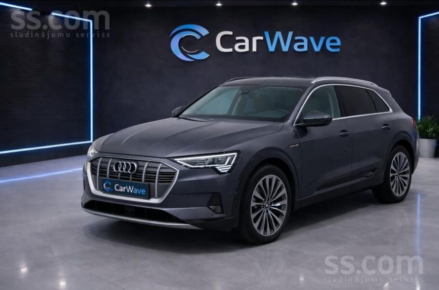Pelēks Audi E-Tron 2020 Rīga, ar dzinēja tilpumu 0.00 L un nobraukumu 107 tūkst. km par 23900 €, foto 1 vietnē AUTOMOTO.COM.LV