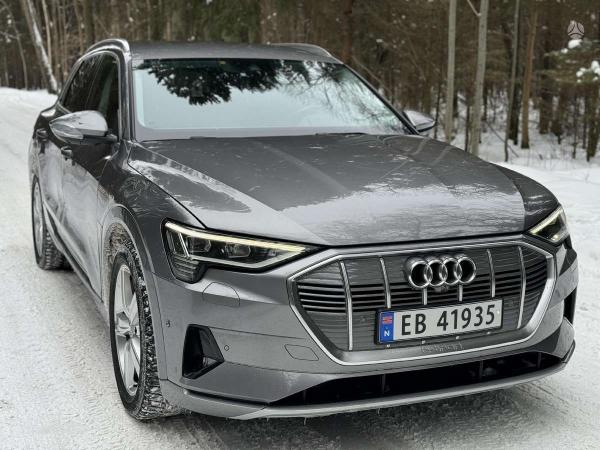 Grey Audi E-Tron 2020 in Mazeikiai, with an engine capacity of 0.00 L and mileage of 106 thousand km for 16500 €, photo 4 on AUTOMOTO.COM.LV