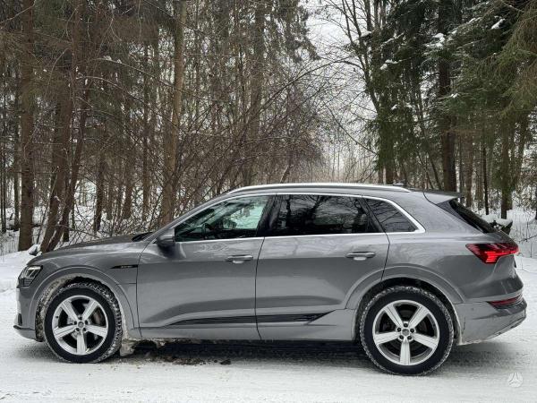 Grey Audi E-Tron 2020 in Mazeikiai, with an engine capacity of 0.00 L and mileage of 106 thousand km for 16500 €, photo 9 on AUTOMOTO.COM.LV