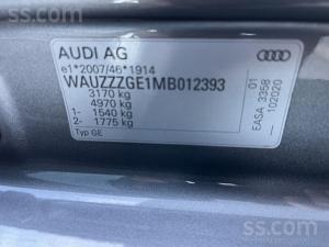 Grey Audi E-Tron 2020 in Riga, with an engine capacity of 0.00 L and mileage of 156 thousand km for 24900 €, photo 23 on AUTOMOTO.COM.LV